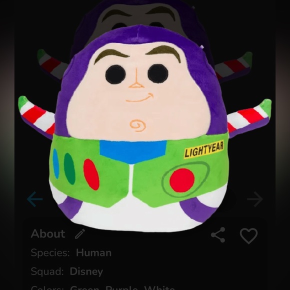 Squishmallows | Toys | Squishmallows Buzz Lightyear The Human Disney ...